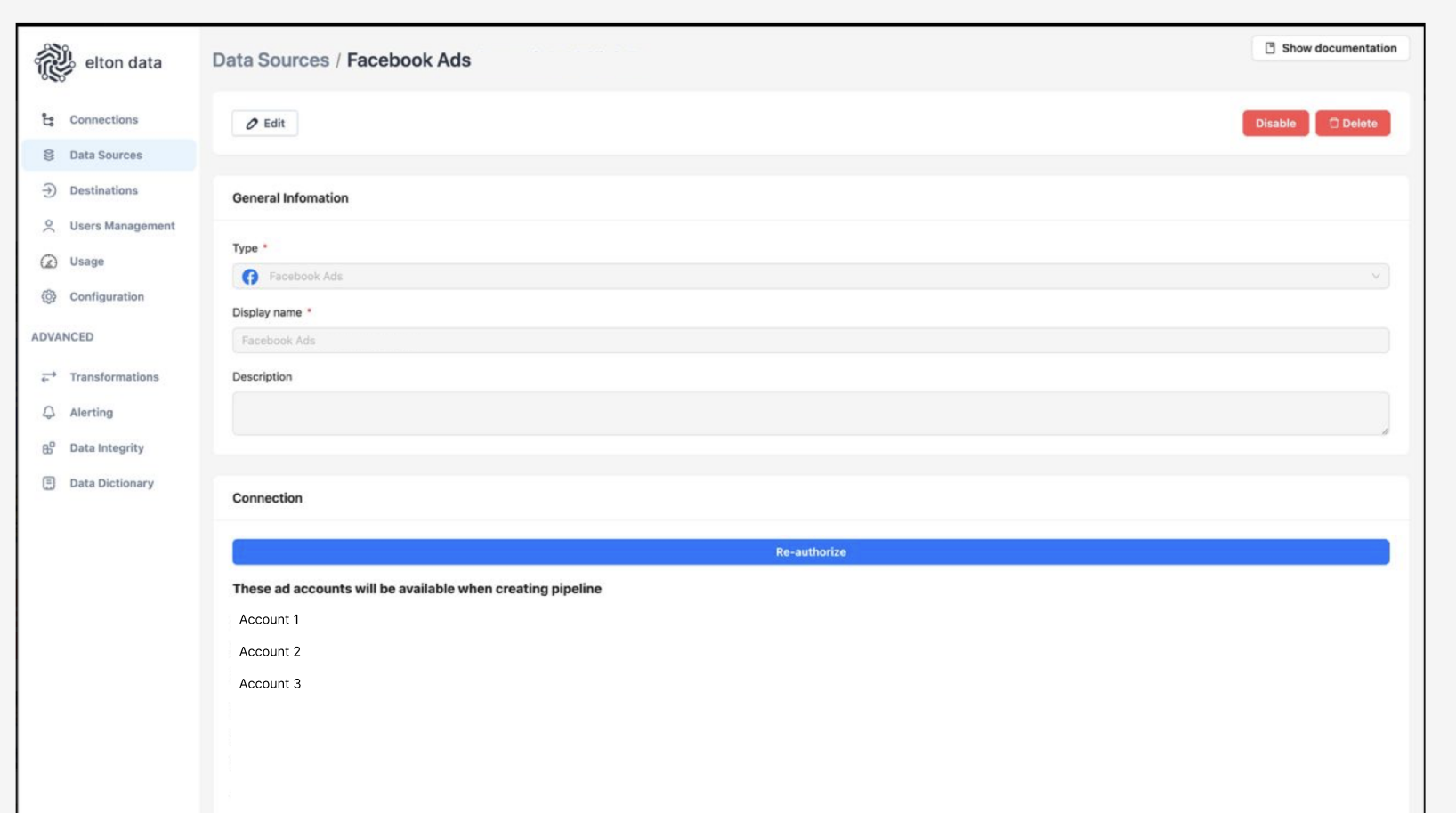 Facebook Ads | Elton Docs