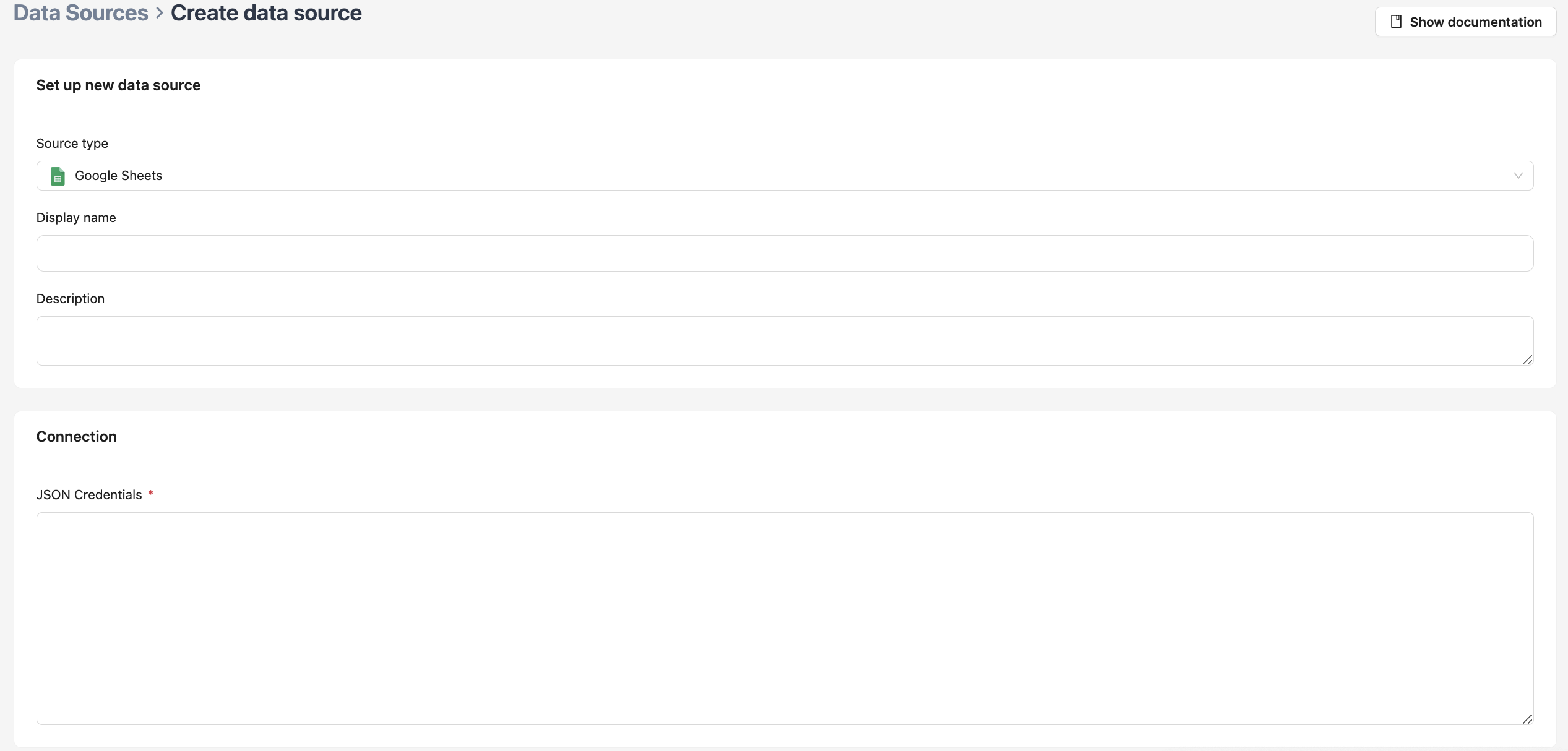 Google Sheets | Elton Docs