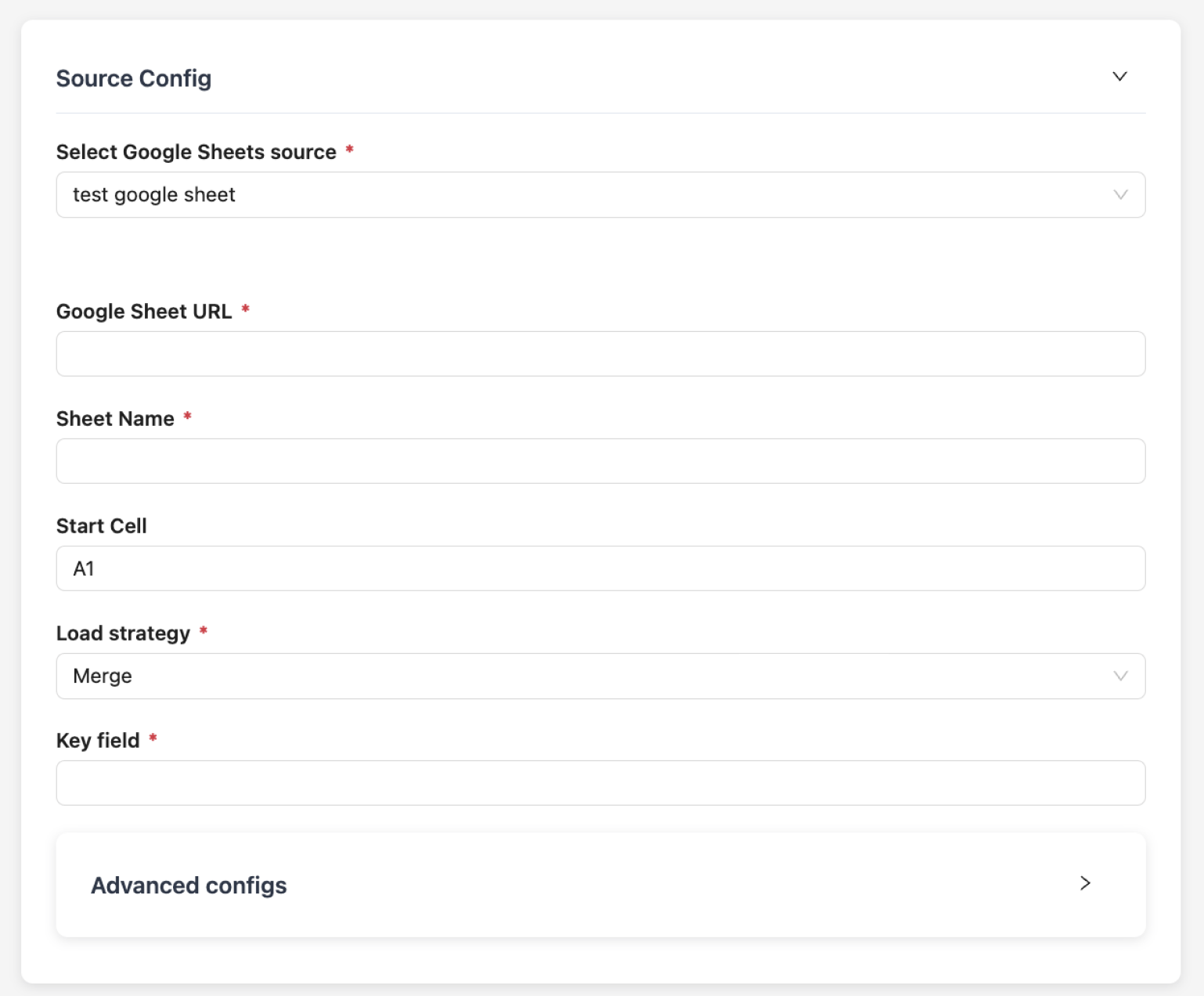 Google Sheets | Elton Docs