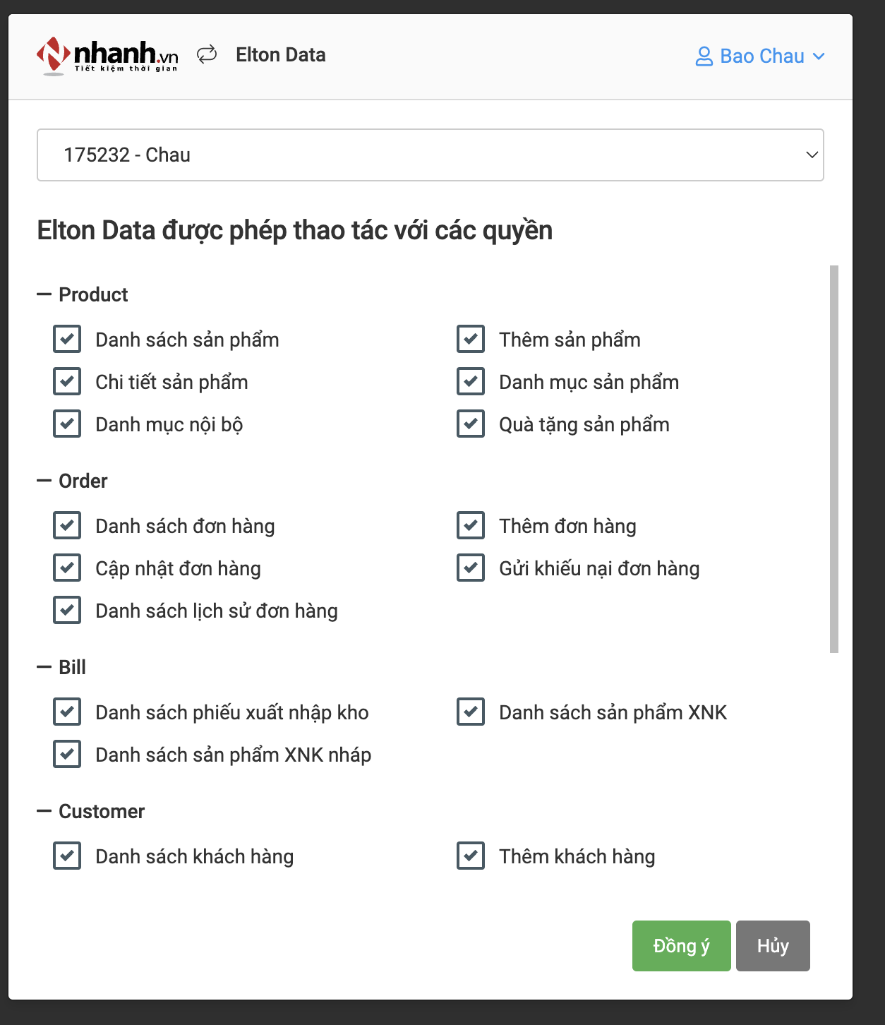 Nhanh.vn | Elton Docs