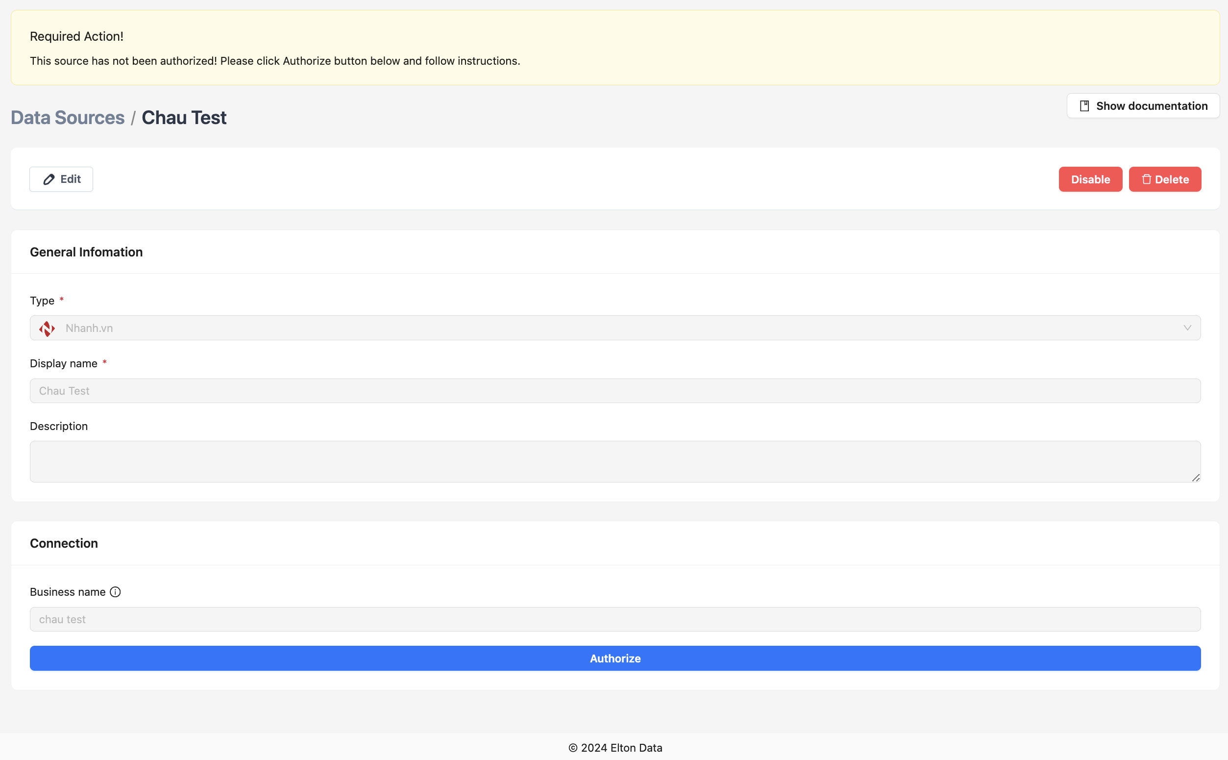Nhanh.vn | Elton Docs