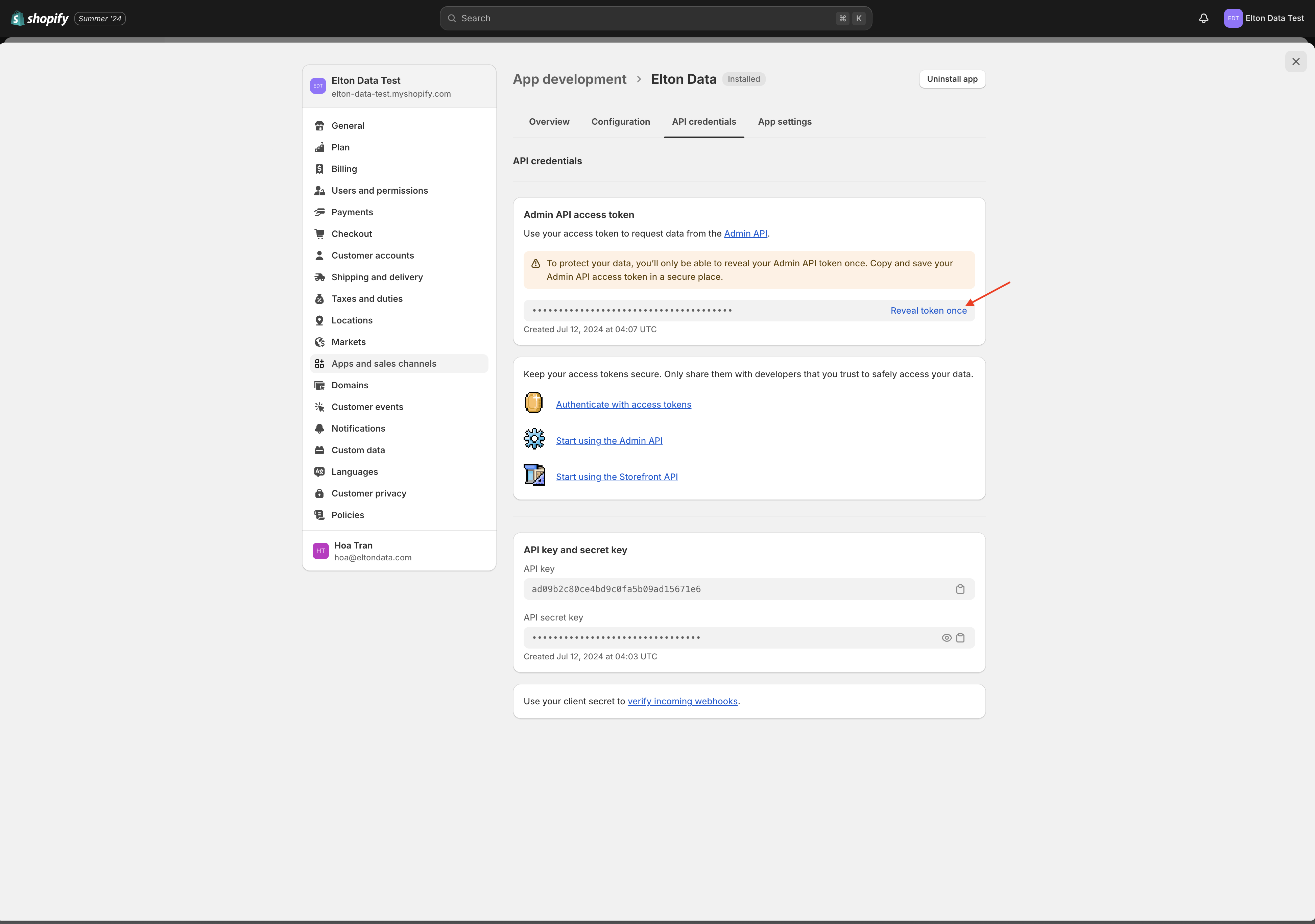 Shopify | Elton Docs