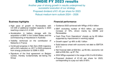 ENGIE FY 2023 results - Newsroom Engie