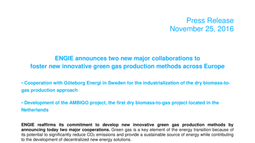 ENGIE announces two new major collaborations to foster new innovative ...