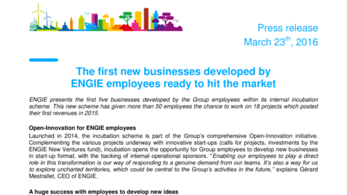 The first new businesses developed by ENGIE employees ready to hit the ...
