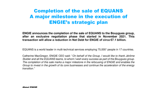 PR ENGIE Completion sale Equans.pdf - Files - Newsroom Engie