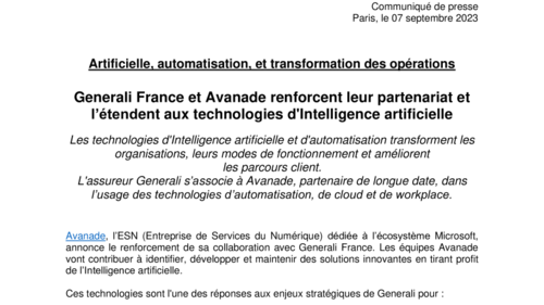 PDF - CP_Partenariat Generali France_Avanade_IA_07092023.pdf