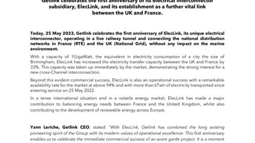 PDF - Getlink celebrates the first anniversary of ElecLink.pdf