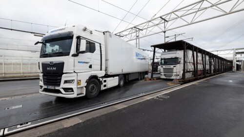 Shuttle traffic in January 2024