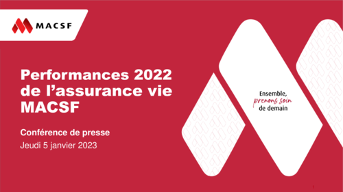[SLIDESHOW] Performances assurance vie MACSF 2022 - Fichiers - Newsroom ...