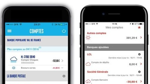 Les applications iPhone Banque Populaire et Caisse d’Epargne s ...