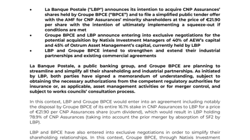 CP LBP BPCE 28102021 EN.pdf - Newsroom Groupe BPCE