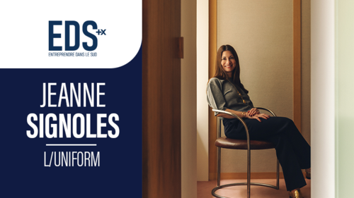 Jeanne Signoles , la main dans le sac pour façonner une empreinte ...