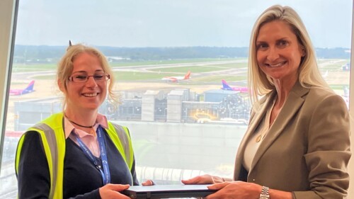 London Gatwick laptop scheme raises more than £20,000 for local charities