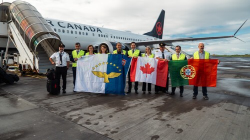 AEROPORTO PONTA DELGADA REFORÇA CONECTIVIDADE COM A CHEGADA DA AIR CANADA