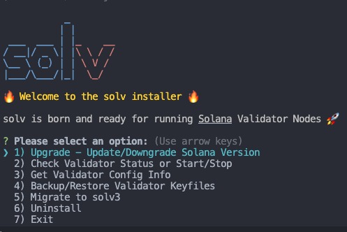GitHub - EpicsDAO/solv: 🔥 solv - CLI Tool for Managing Solana Validators