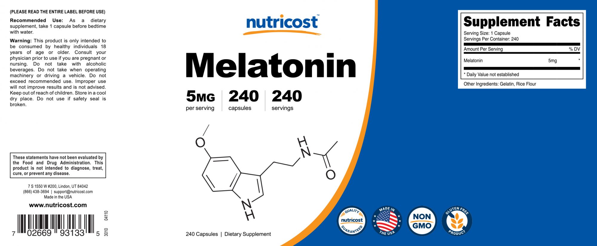 Melatonin by Nutricost - Top-Rated Products, Low Prices!