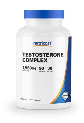 Nutricost T-Level Complex (90 Caps) - Gluten Free, Non-GMO 702669933834 ...