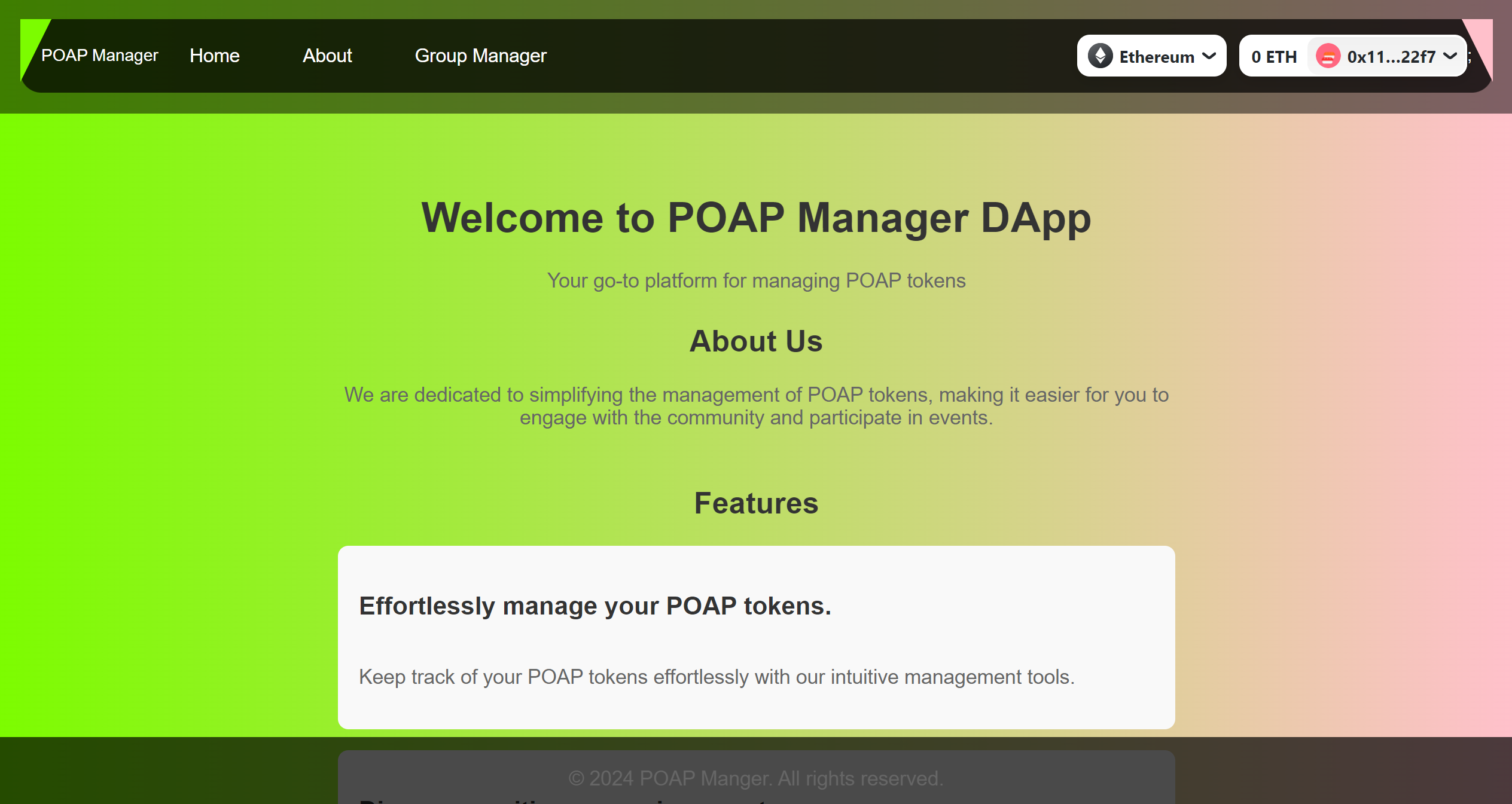 POAP Manager | ETHGlobal