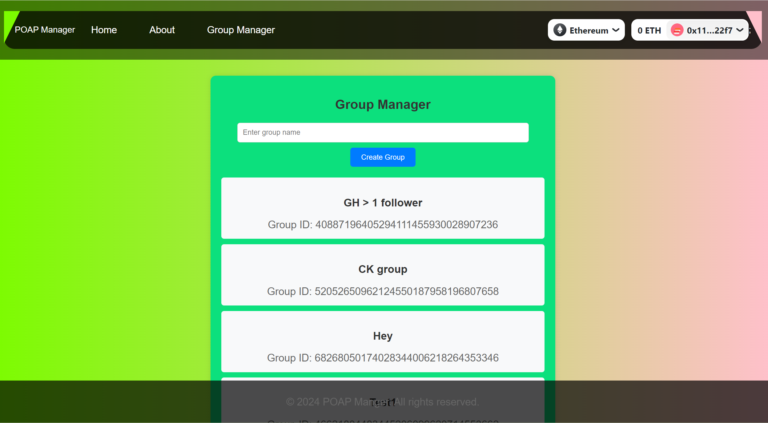 POAP Manager | ETHGlobal