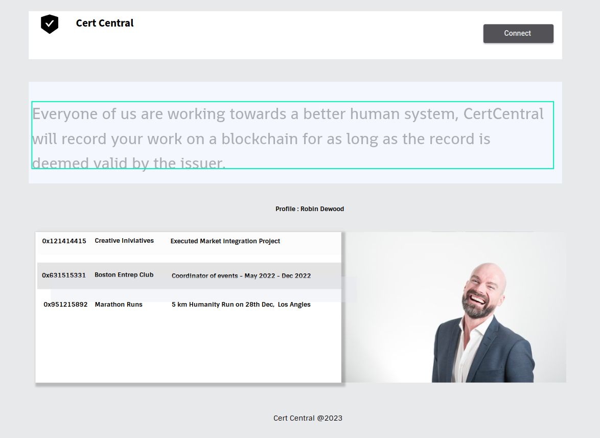 CertCentral | ETHGlobal