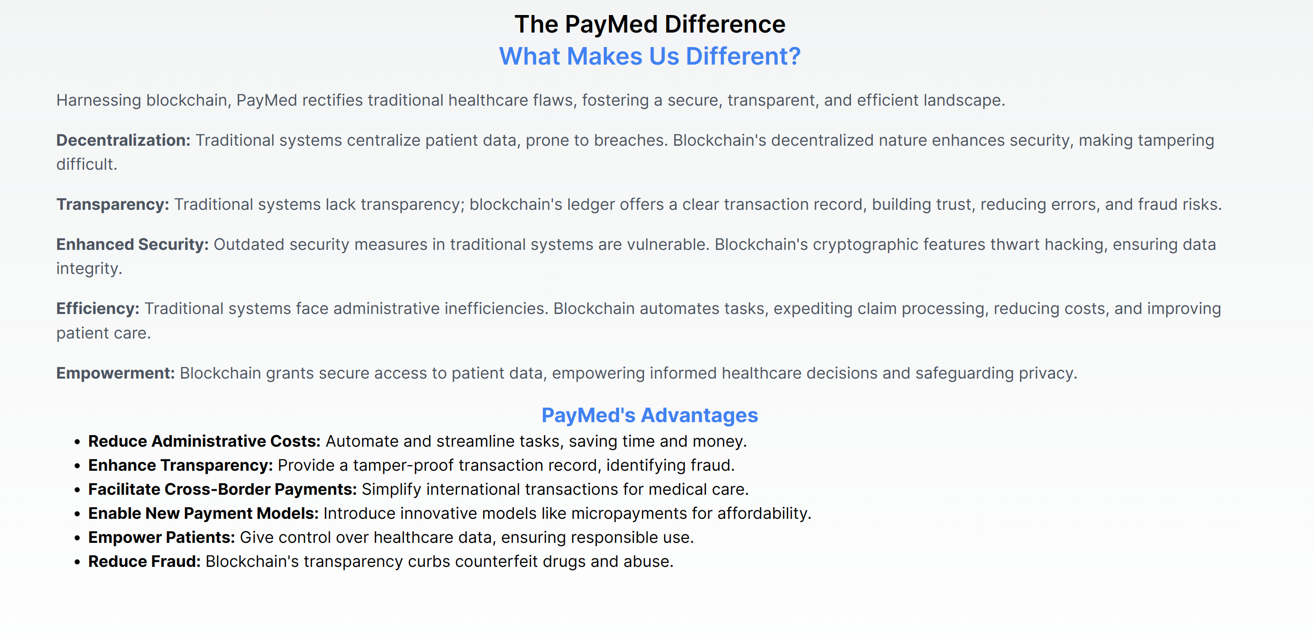PayMed | ETHGlobal
