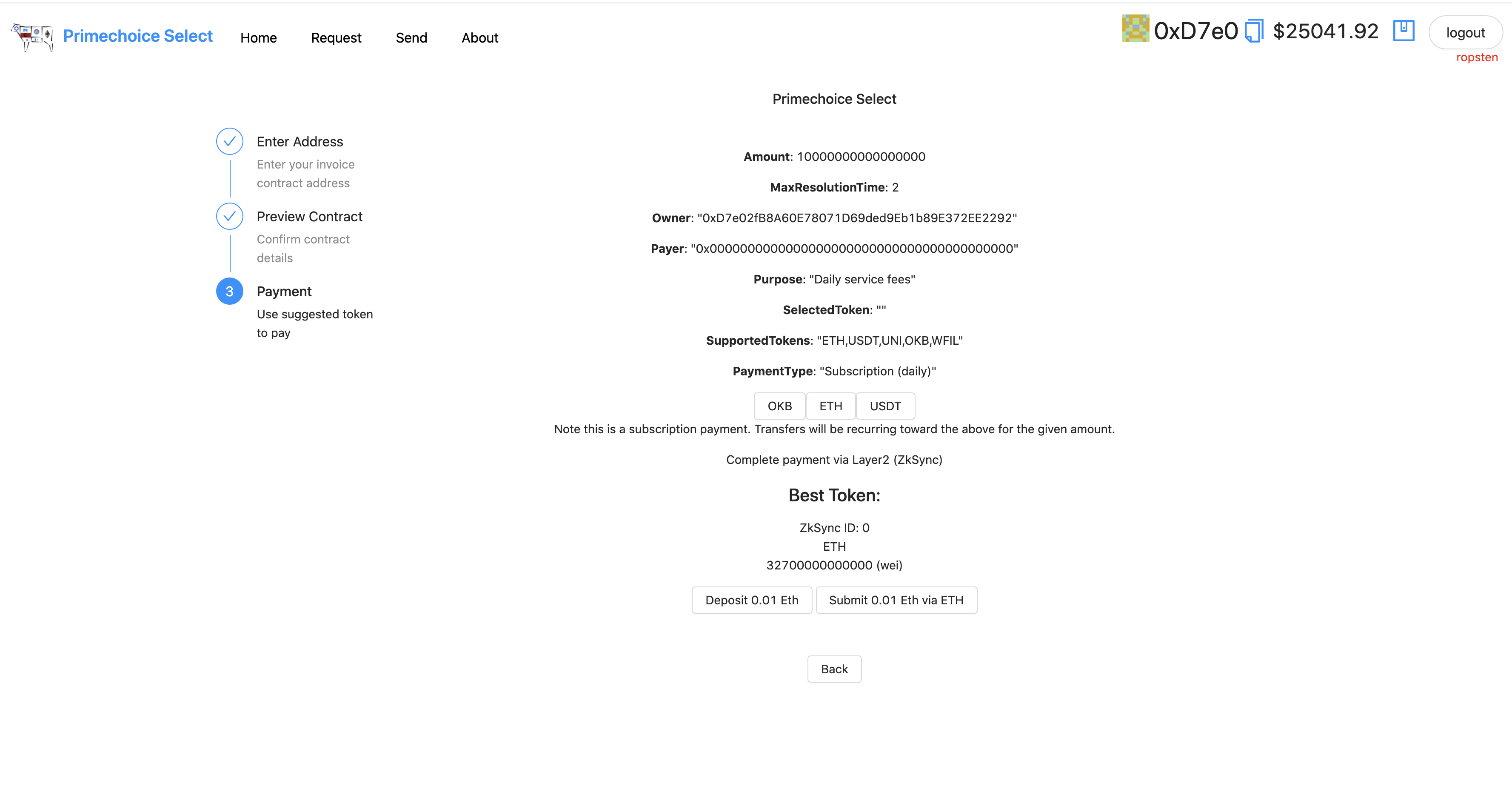 Prime Choice Select | ETHGlobal