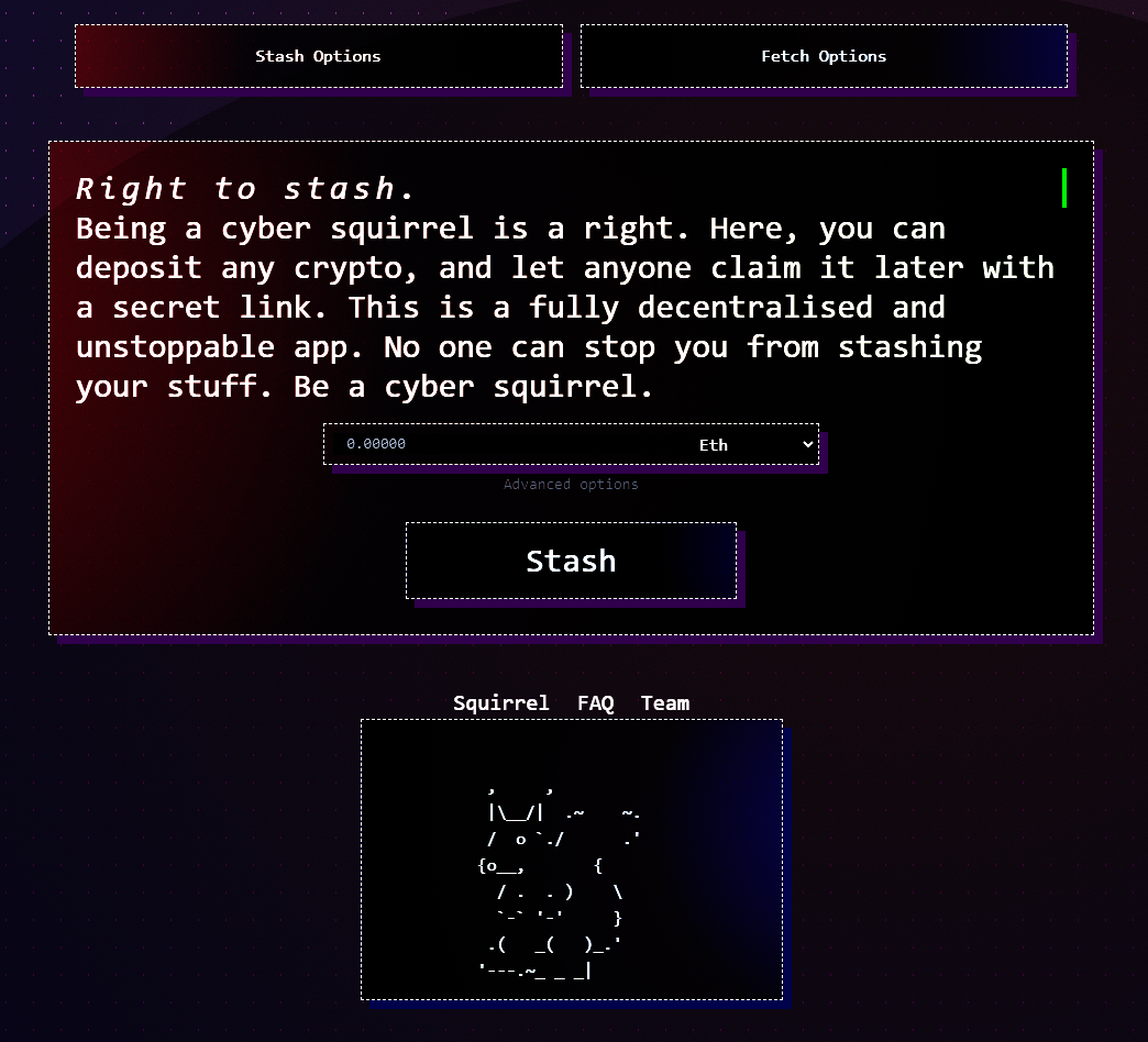 Cybersquirrel.xyz | ETHGlobal