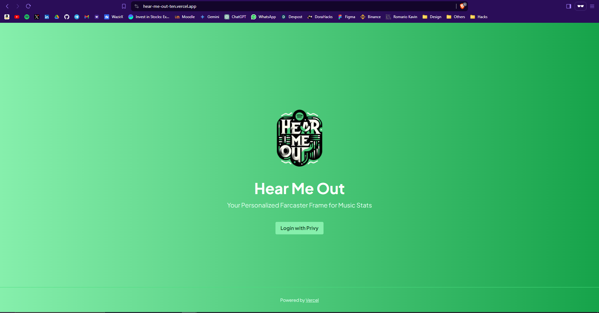 HearMeOut | ETHGlobal