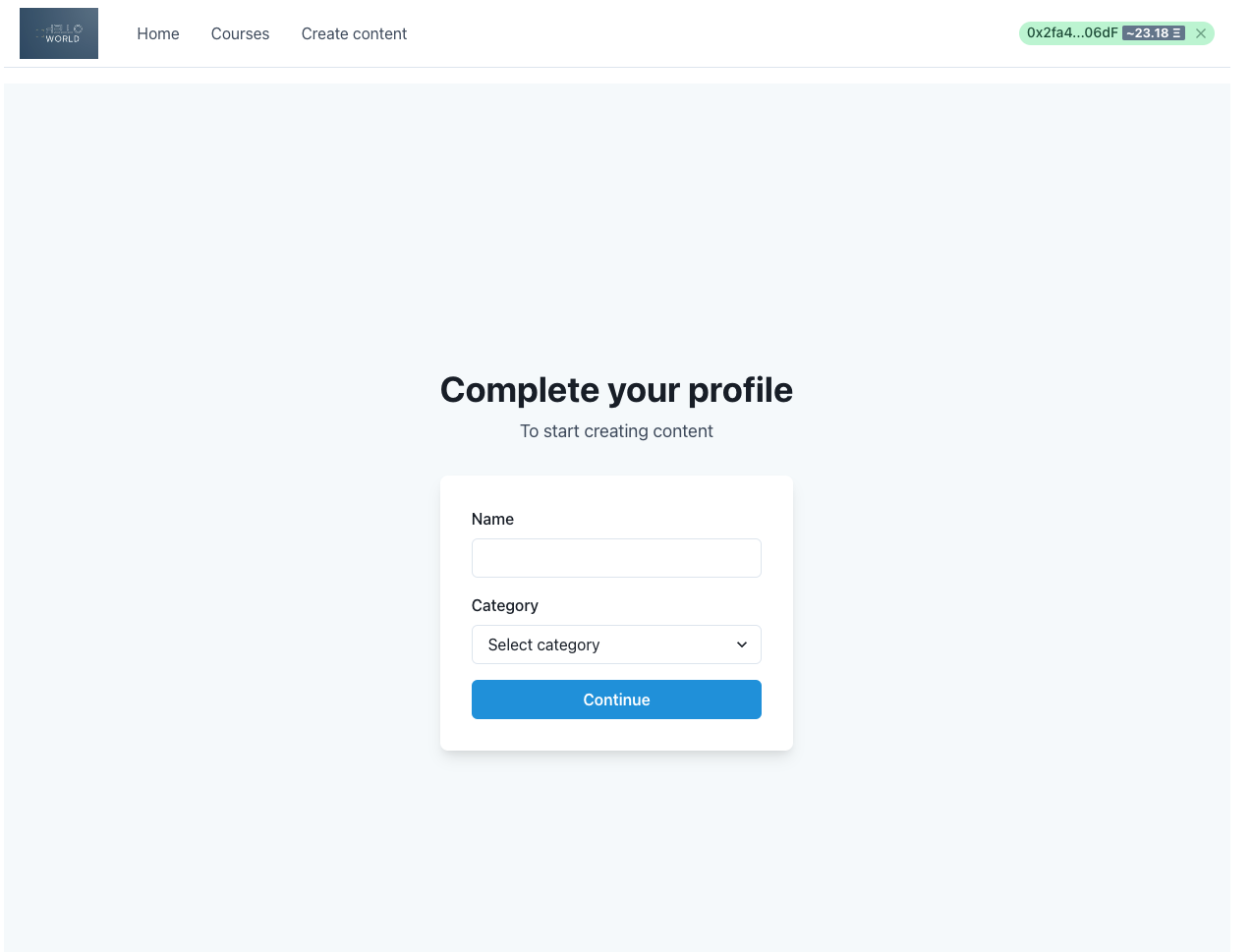 HelloWorld | ETHGlobal