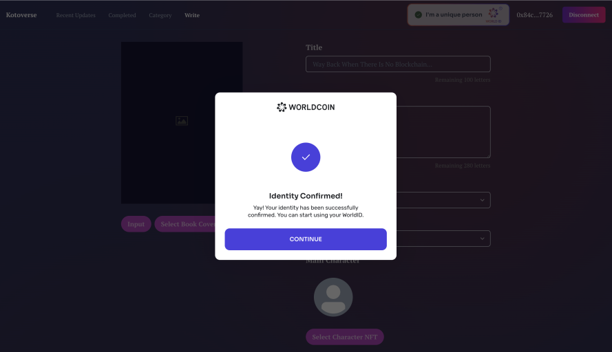 KOTOVERSE | ETHGlobal