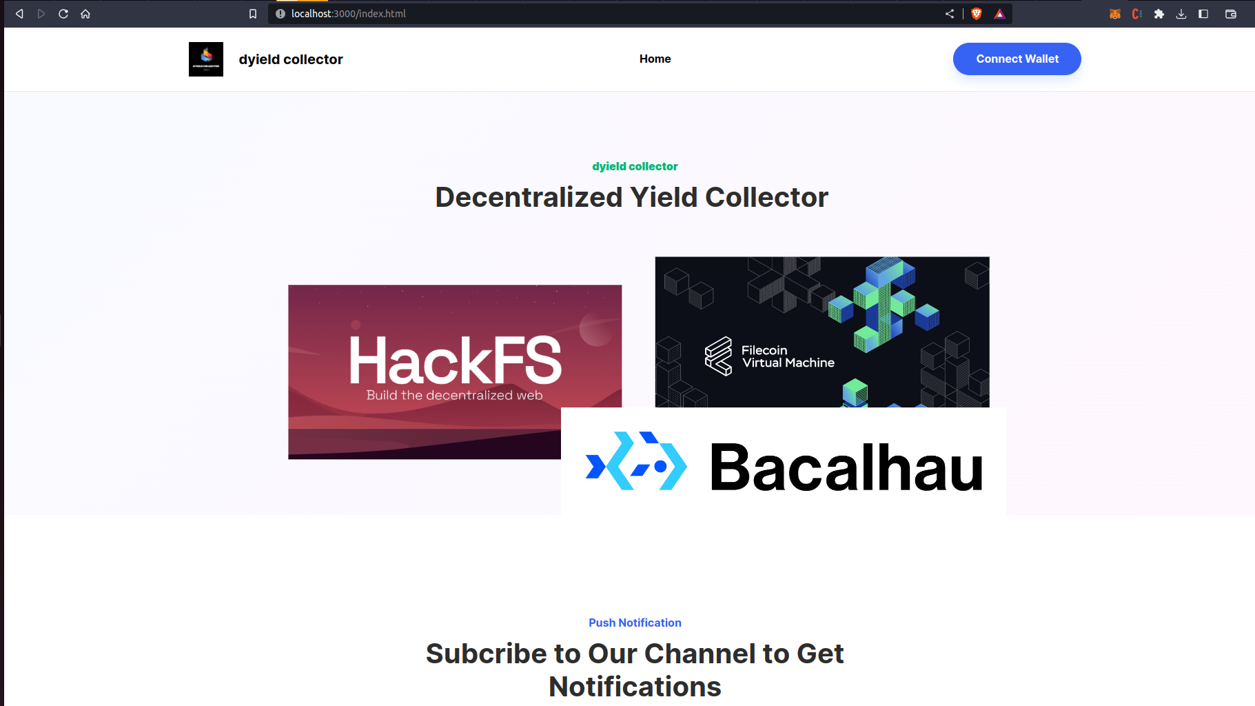Decentralized Yield Data Collector | ETHGlobal