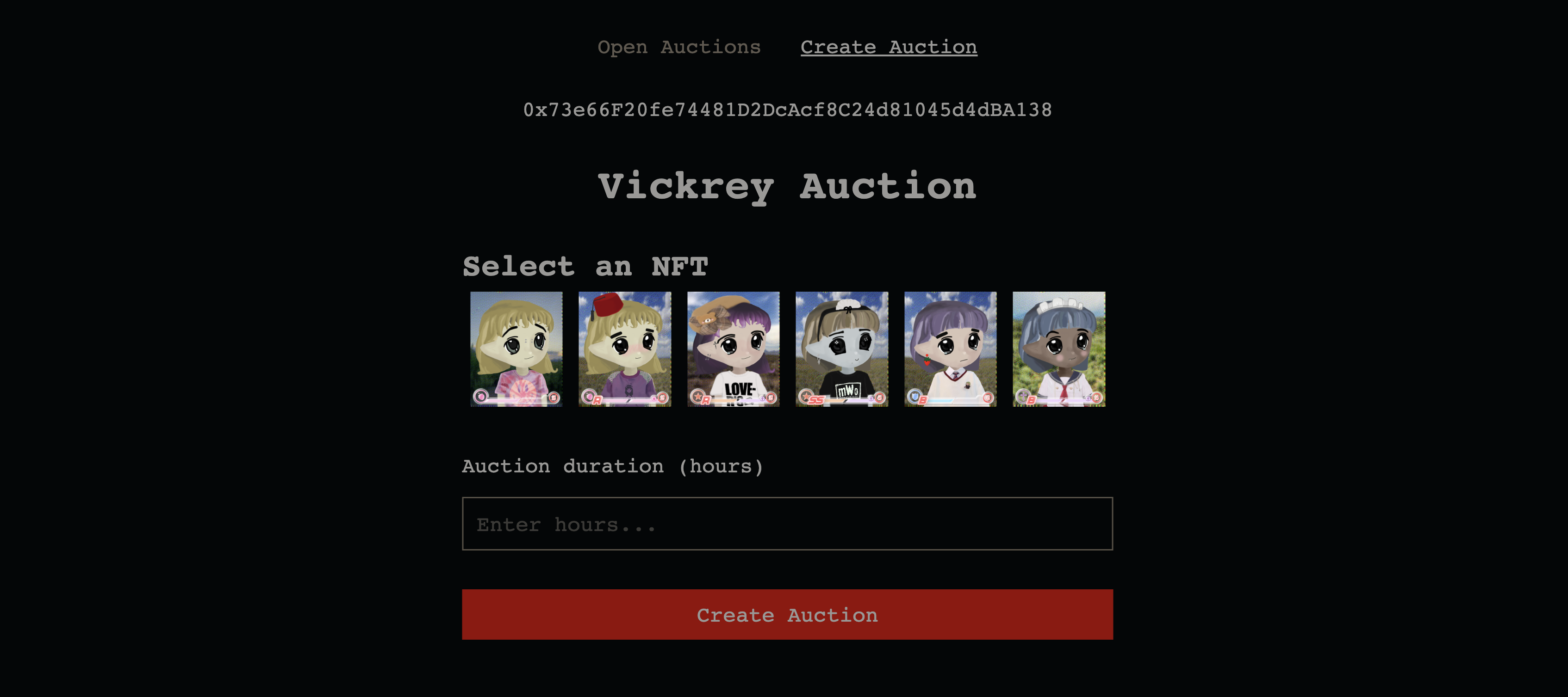 Anonymous Vickrey Auctions On Chain | ETHGlobal