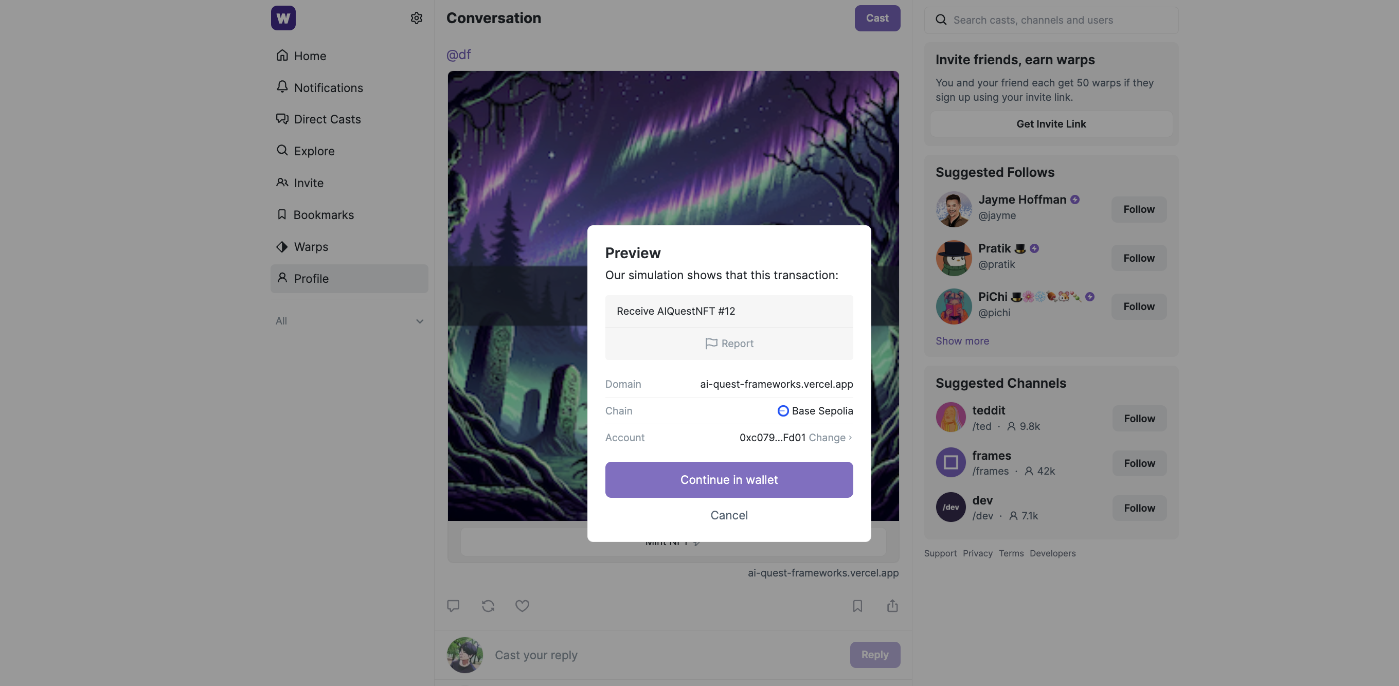 AI Quest | ETHGlobal