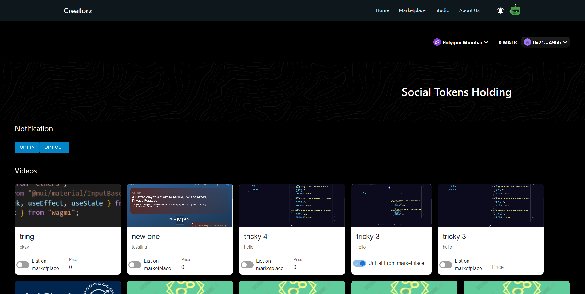 Creatorz | ETHGlobal
