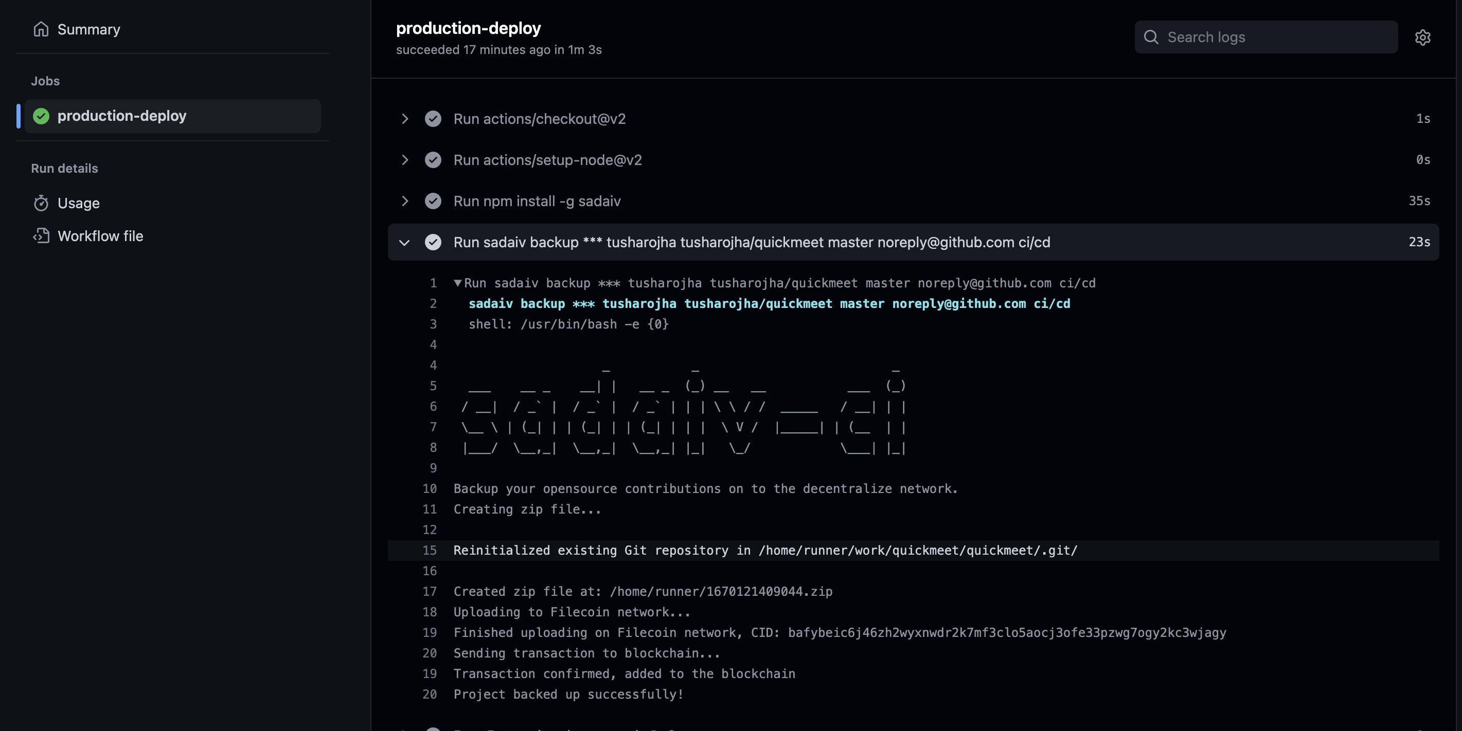 Sadaiv C.I. (सदैव) | ETHGlobal