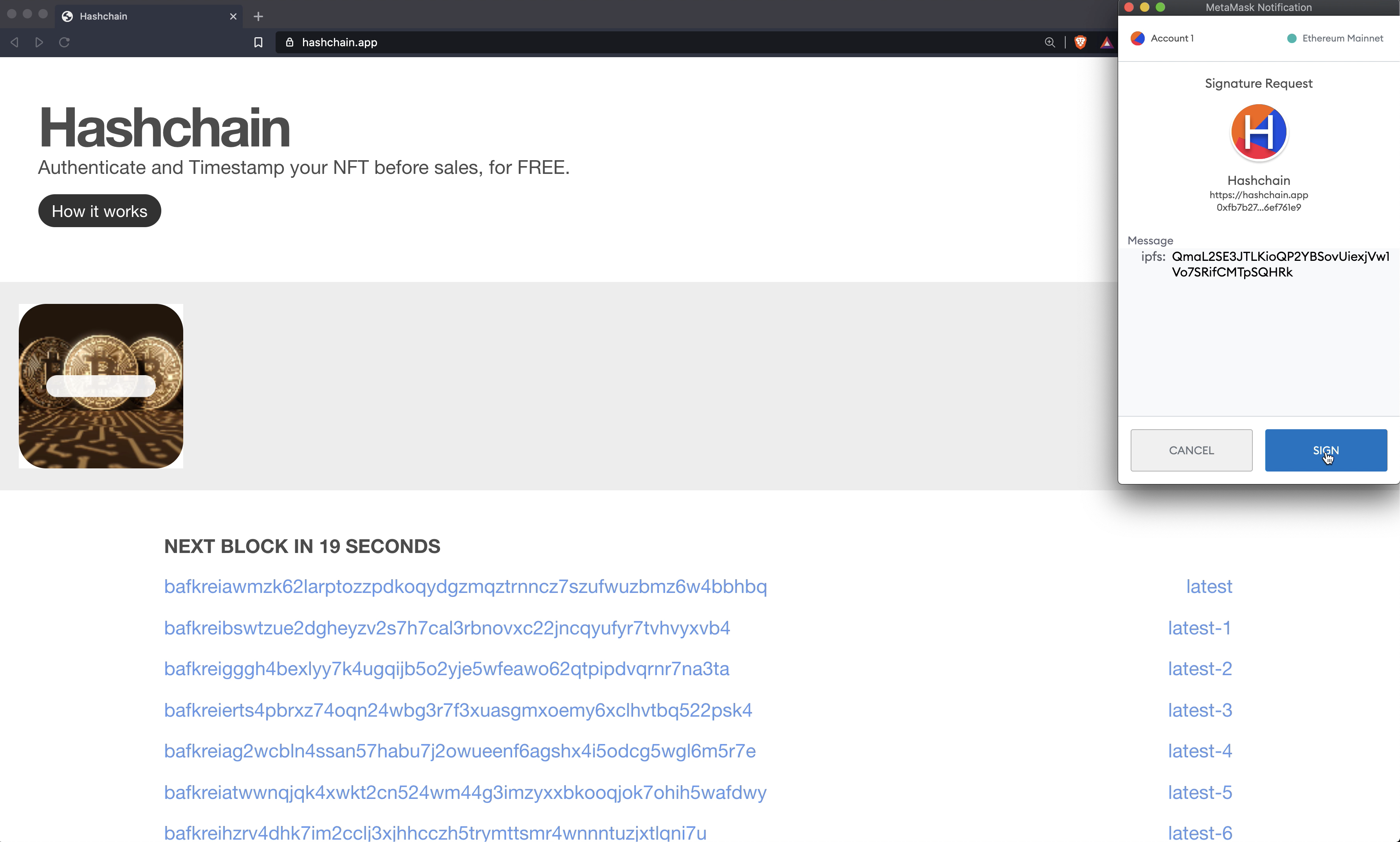 Hashchain | ETHGlobal