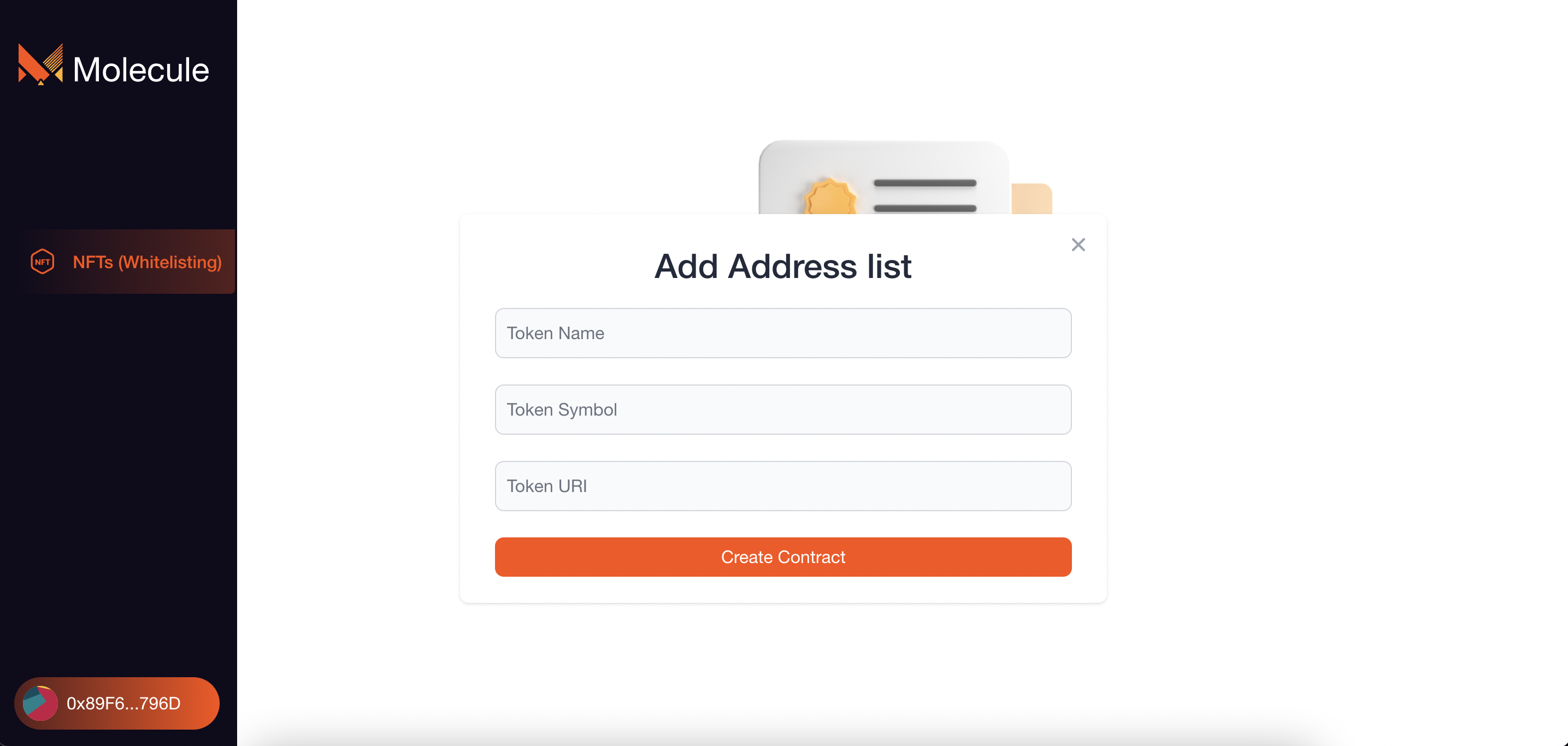 Molecule NFT WhiteListing(NFT-Gating) | ETHGlobal