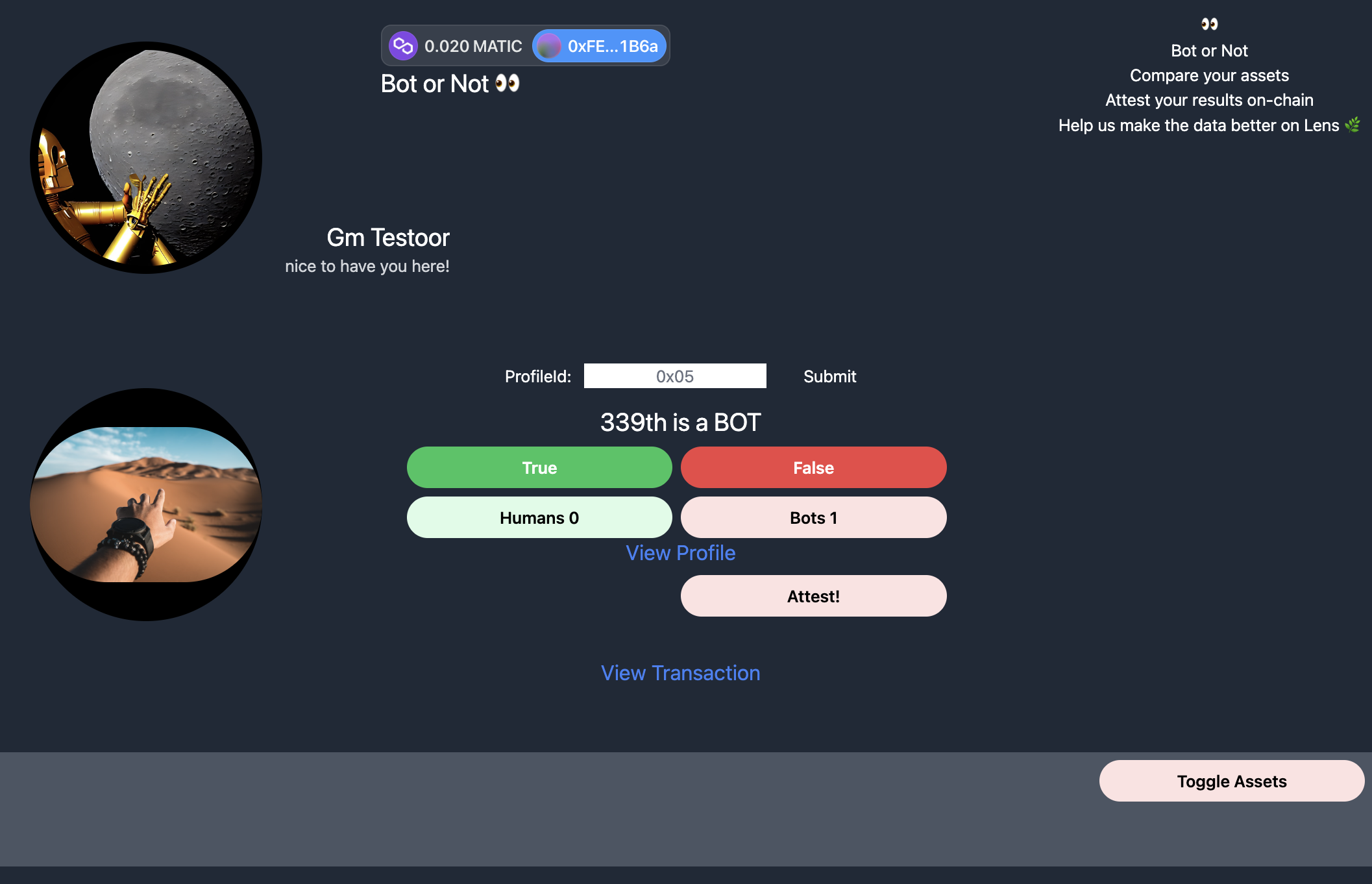 Bot or Not | ETHGlobal