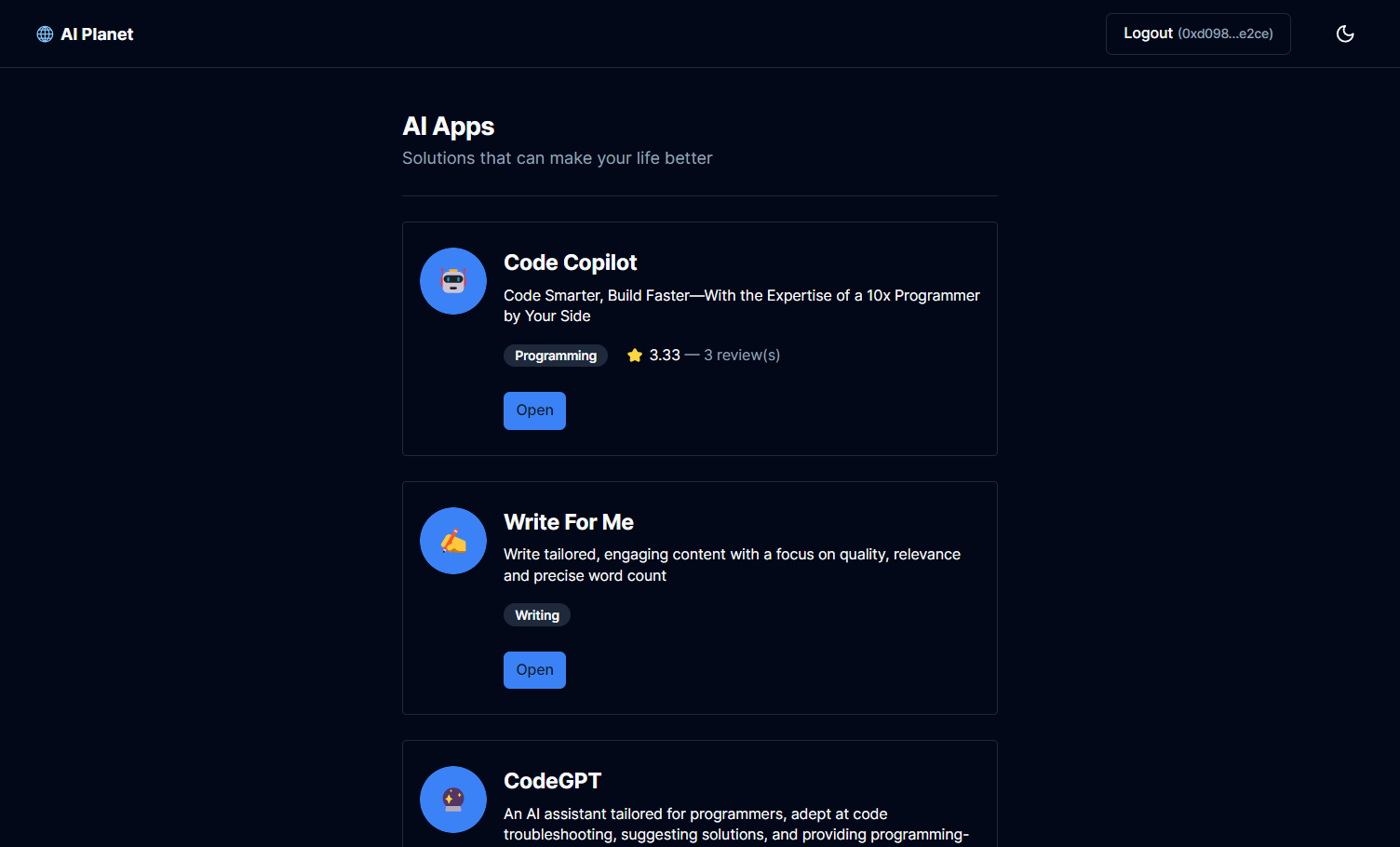 AI Planet | ETHGlobal