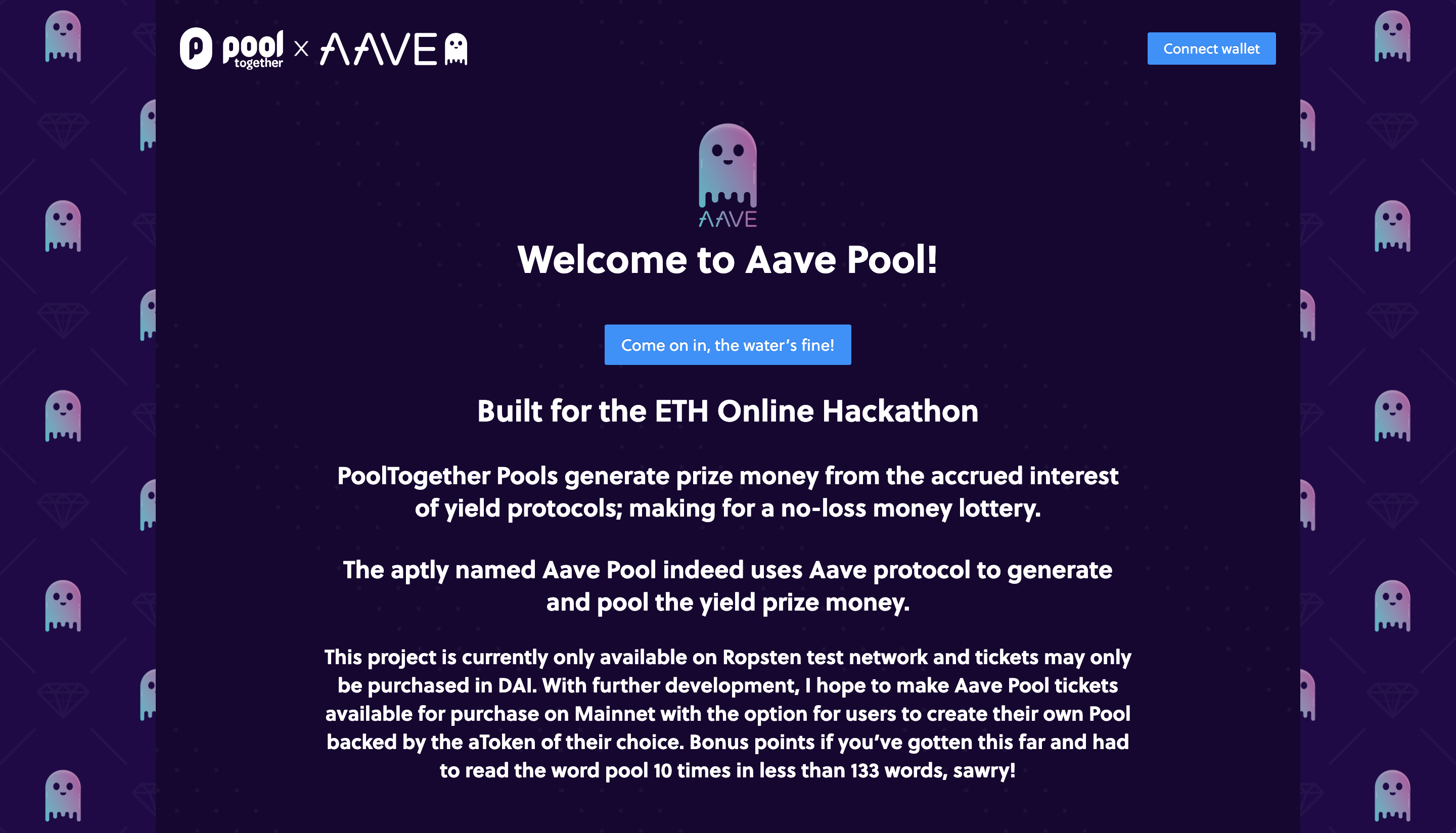 PoolTogether Aave Pool | ETHGlobal