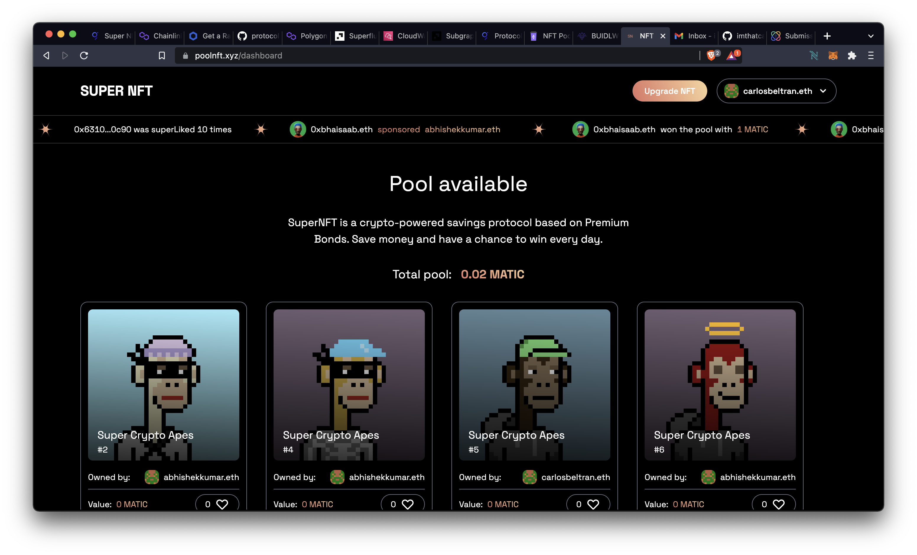 super-nft-pool | ETHGlobal