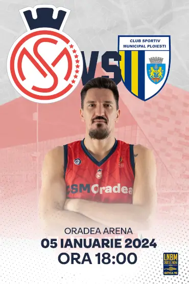 Bilete la CSM CSU Oradea vs CSM Petrolul Ploiești Bilete la CSM CSU Oradea vs CSM Petrolul Ploiești