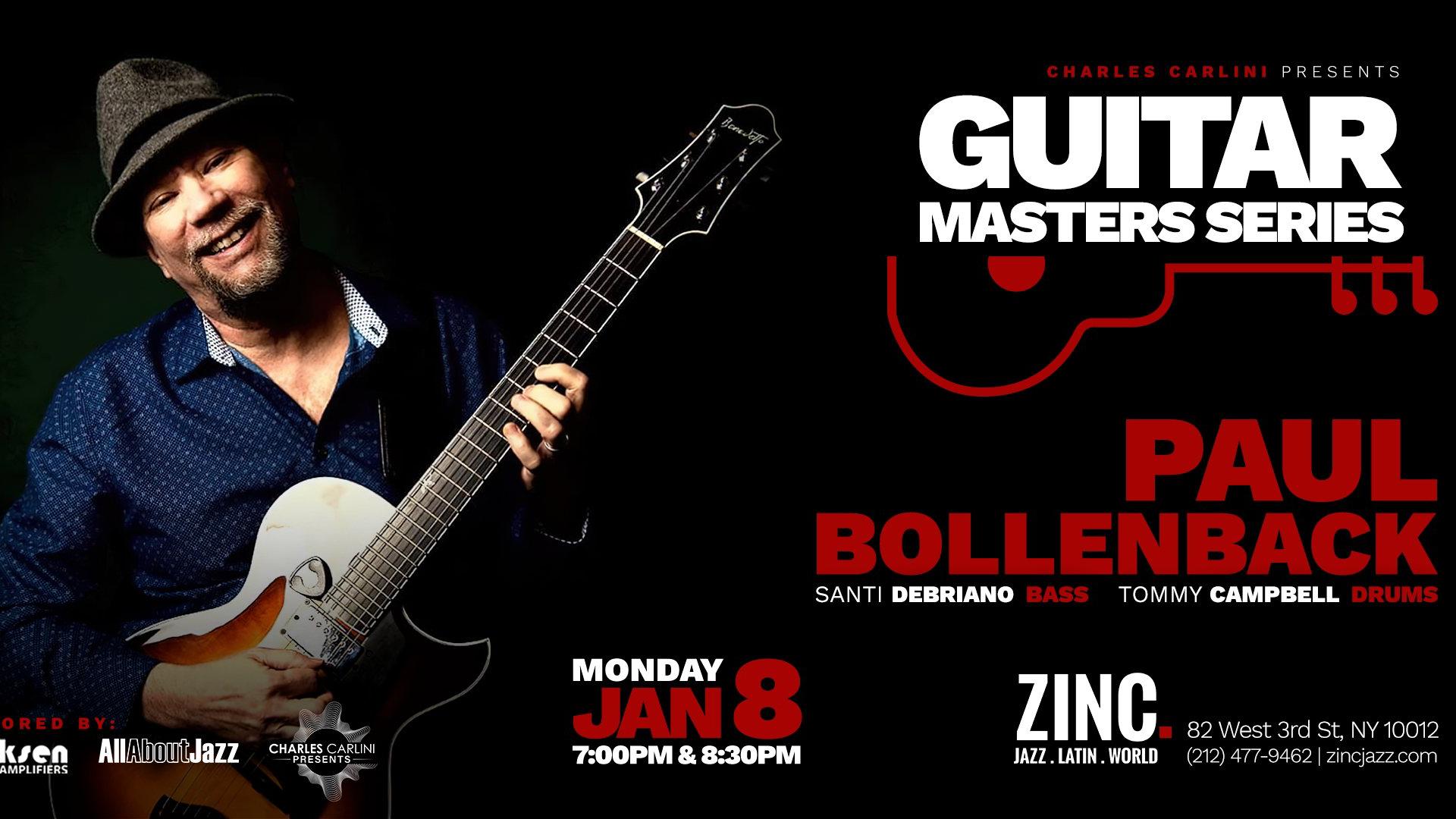 Guitar Jazz Series: Paul Bollenback - 8 JAN 2024