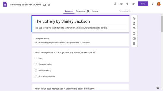 Create Quizzes in Google Forms : Google for Education