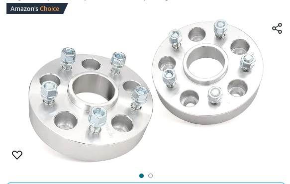 Rough Country 2" Wheel Spacers for 18-22 Jeep Wrangler JL/Gladiator JT ...