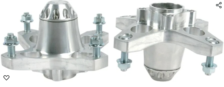 Lonestar Racing 12-208 Billet Front Wheel Hub for Yamaha Banshee/Raptor ...