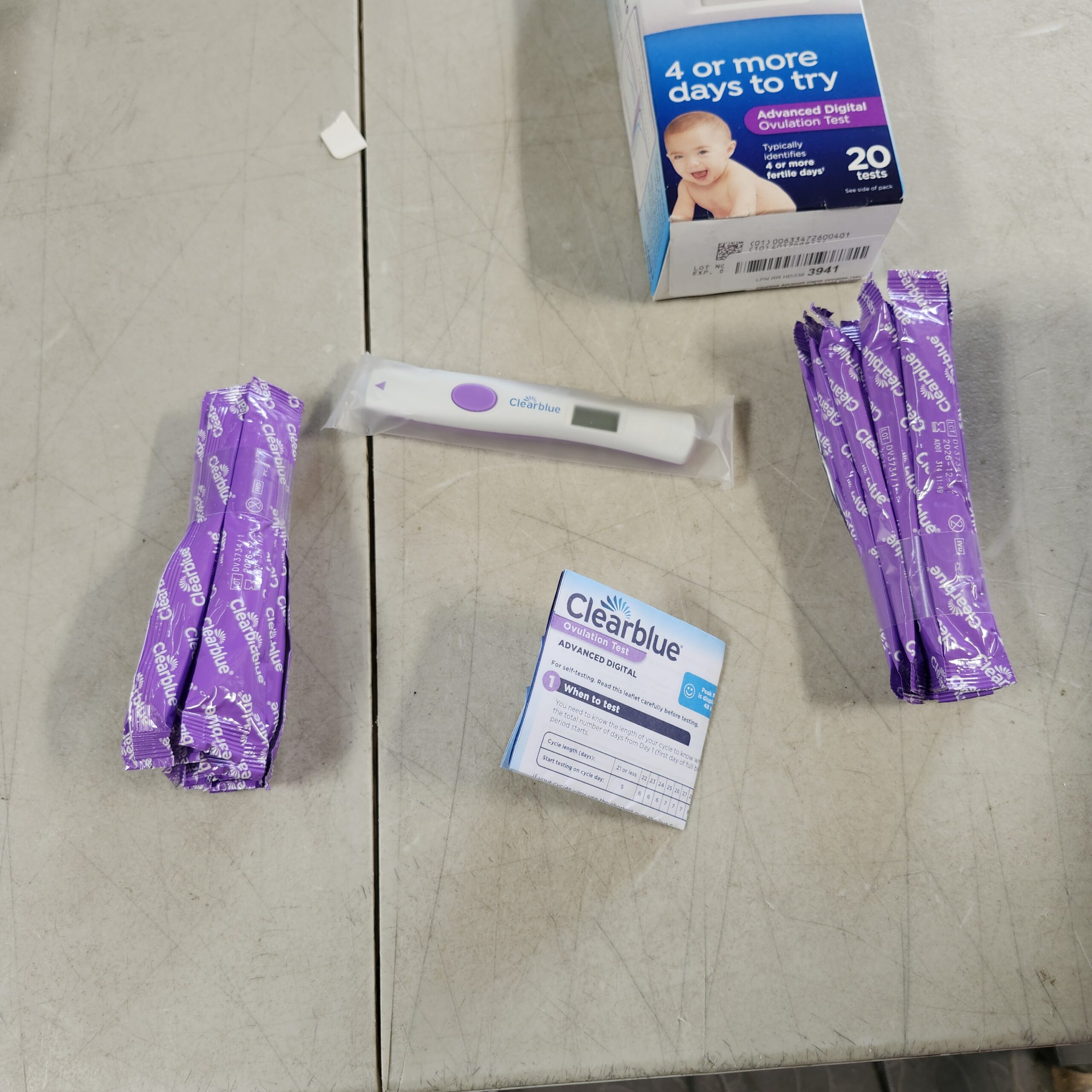 Clearblue Advanced Digital Ovulation Test, Predictor Kit, featuring ...
