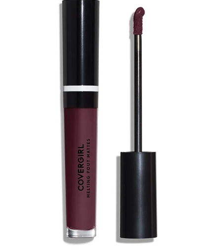 COVERGIRL Melting Pout Matte Liquid Lipstick, Never Say Never, 0.11 ...