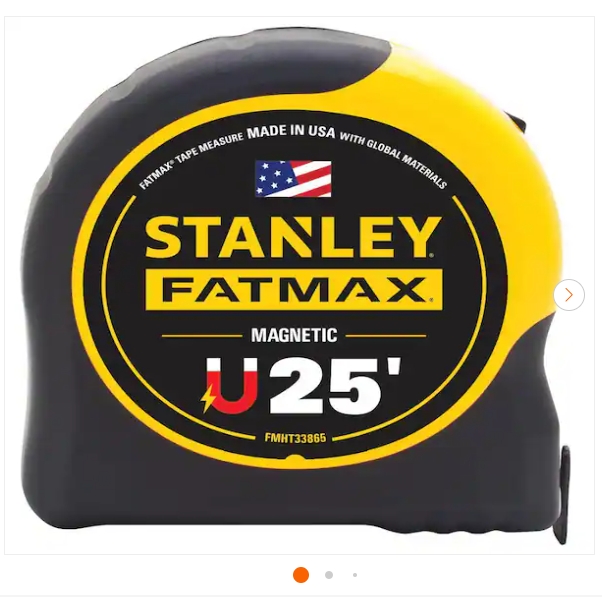 Stanley 25 ft. FATMAX Magnetic Tape Measure - EZ Auction